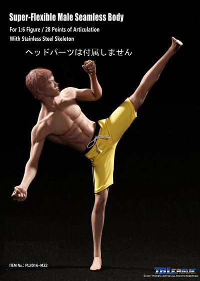 【楽天市場】【TBLeague】Super flexible Asia Male Seamless Body PL2016-M32 TBリーグ 1/6スケール シームレス男性ボディ（ヘッドなし ...