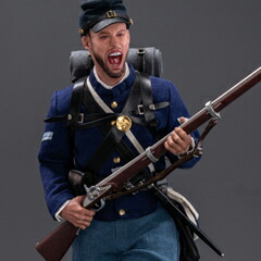 【楽天市場】【QORANGE QOTOYS】QOM-1032 1/6 American Civil War US the 7th Iowa ...