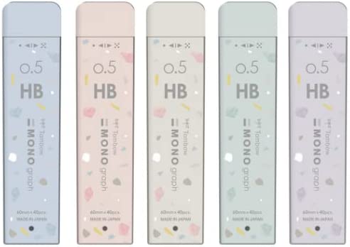 【楽天市場】【淡色ストーン柄登場】トンボ鉛筆シャープ芯 モノグラフMG 0.5mmR5-MGHB_02Lシャープ替芯【数量限定】：上野文具 楽天市場店