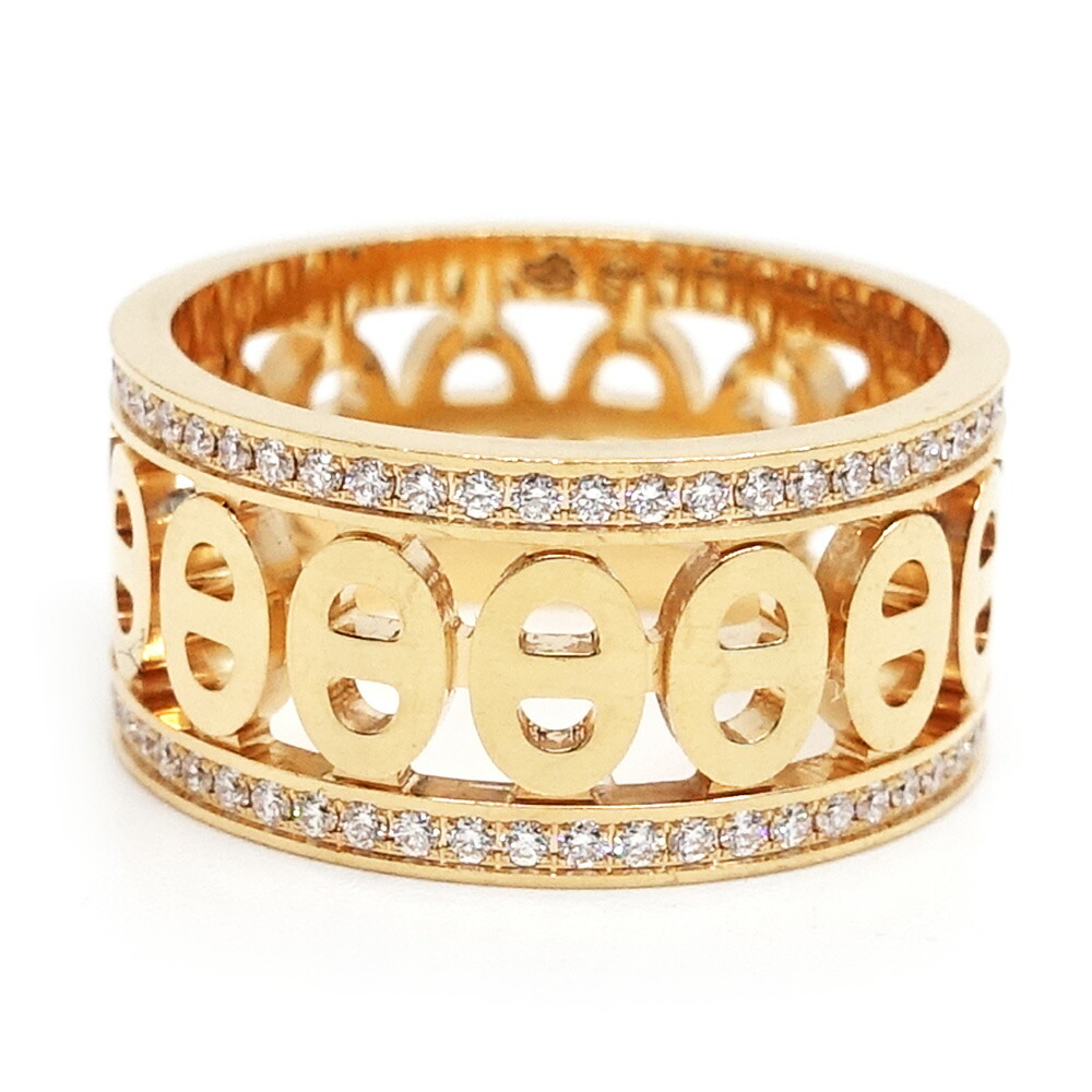 【楽天市場】【栄】【HERMES】エルメス K18PG ディヴィーヌ ダイヤモンド リング 750PG メンズ レディース 指輪 ジュエリー ...