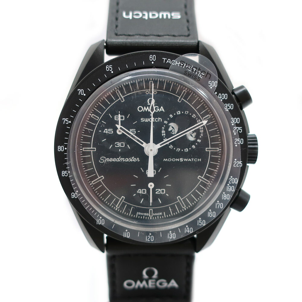 【楽天市場】【天白】【OMEGA×SWATCH】オメガ×スウォッチ ムーンスウォッチ ミッション トゥ ムーンフェイズ SO33B700 ...