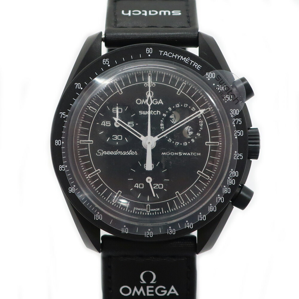 【楽天市場】【天白】【OMEGA×SWATCH】オメガ×スウォッチ ムーンスウォッチ ミッション トゥ ムーンフェイズ SO33B700 ...