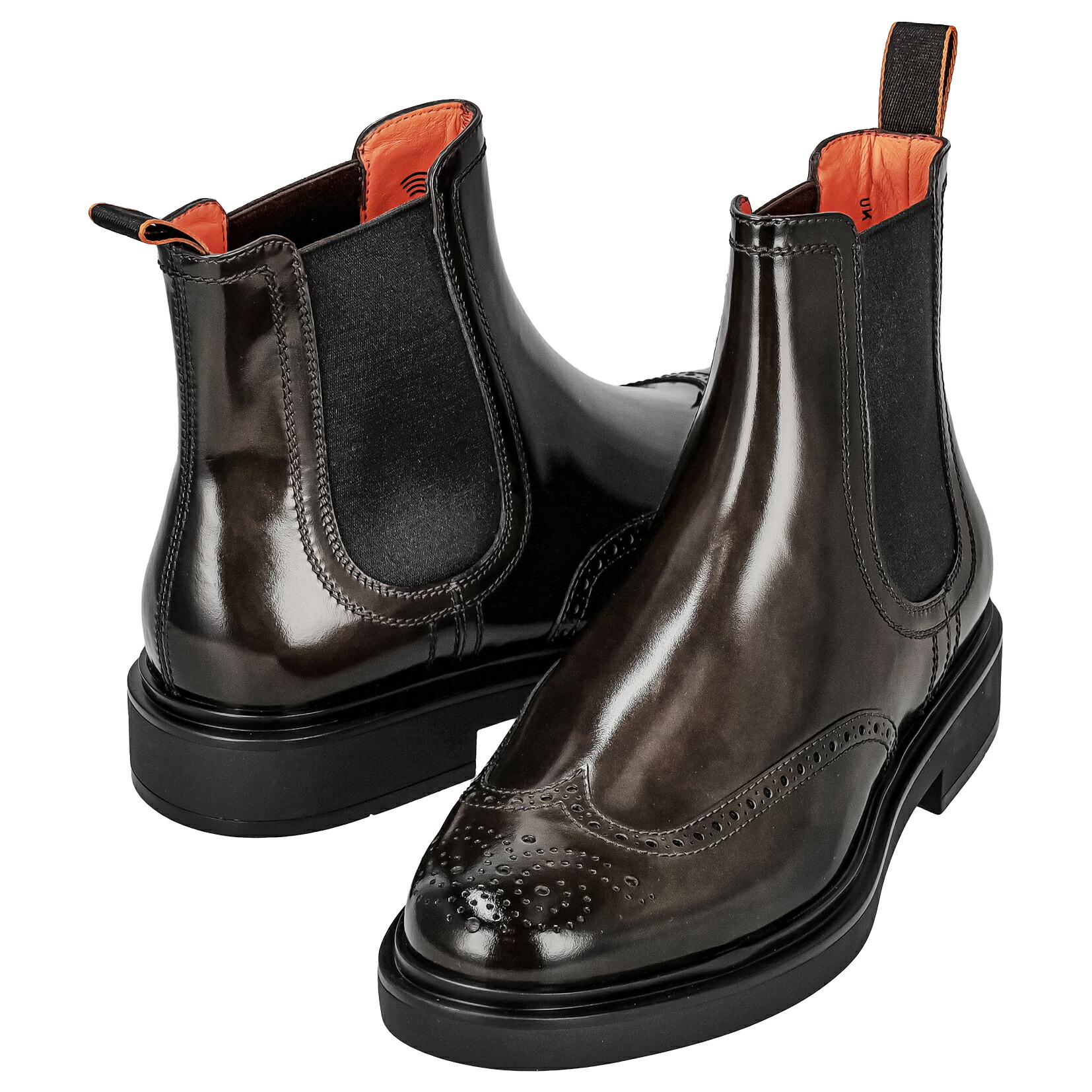 【楽天市場】Santoni サントーニ 革靴 ブーツ FARLEY-PFGG76 MGWB17855-NERIP FGG76 メンズ：U ...