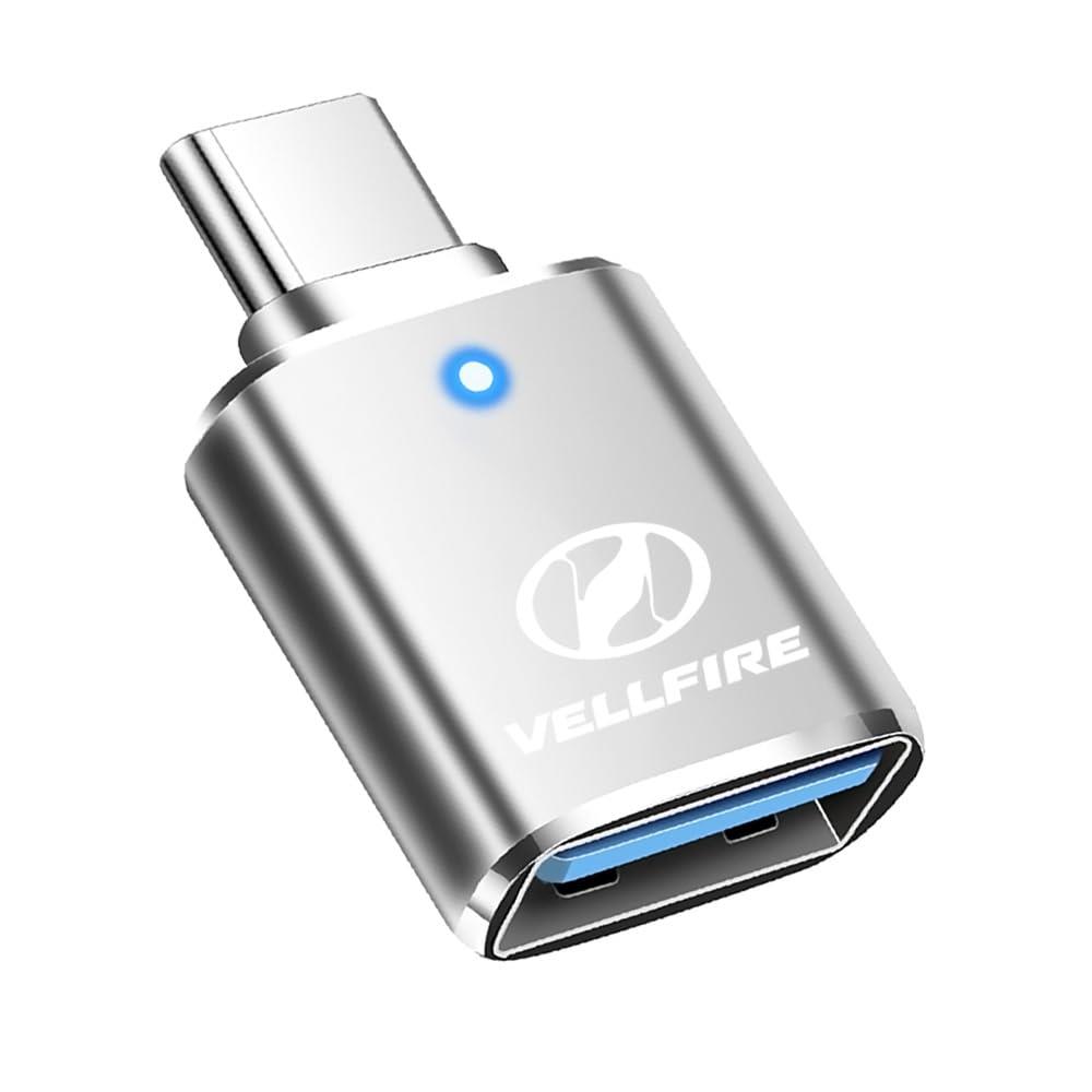 【楽天市場】Haoshilianfa トヨタ 新型ヴェルファイア(VELLFIRE) 40系(2023年6月～) に適合 USB 変換アダプタ type-cからusb変換 標準USB usbc ...