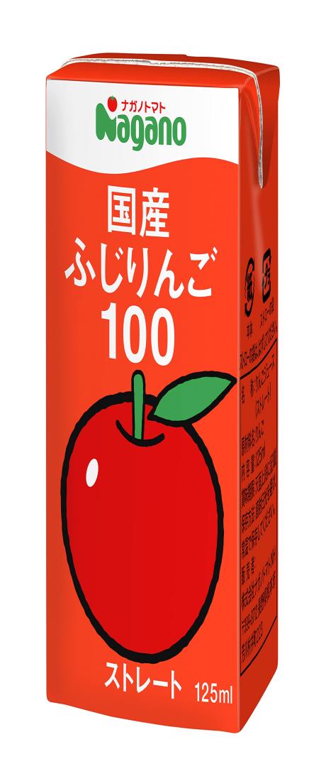 【楽天市場】ナガノトマト 国産 ふじりんご100 125ml×36本：UGUISU MAMA