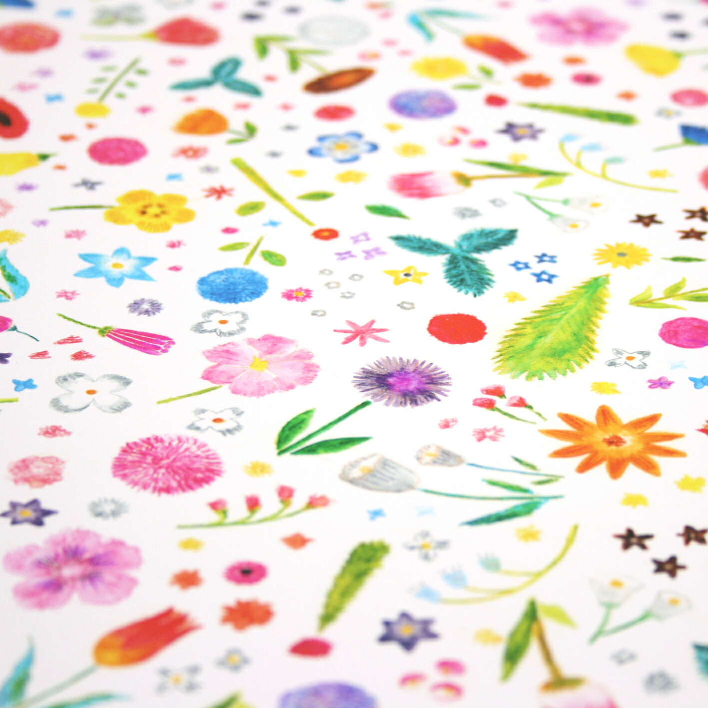 【楽天市場】お花のデザインペーパー：uhuhu