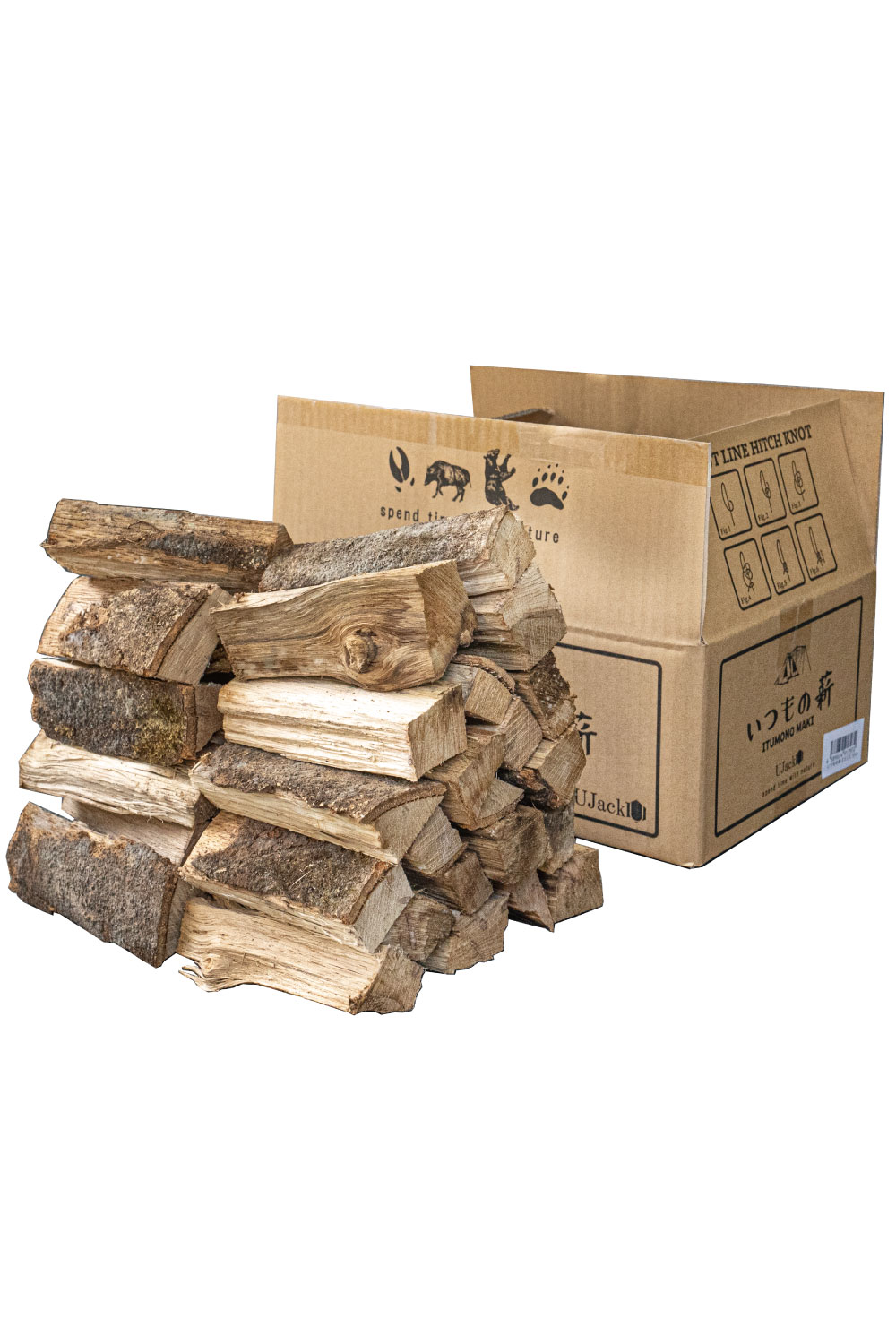 【楽天市場】UJack(ユージャック) 薪 いつもの薪 広葉樹 天然 国産薪 乾燥 約5kg～7kg 80サイズ (15cmミニ薪)：UJack Online 楽天市場店