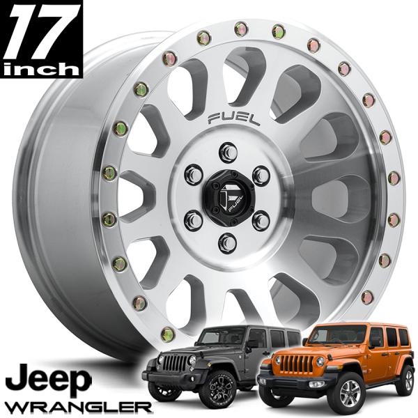 【楽天市場】FUEL OFFROAD VECTOR（ベクター）D647 マシンド 17インチアルミホイール JKラングラー/JLラングラー ...
