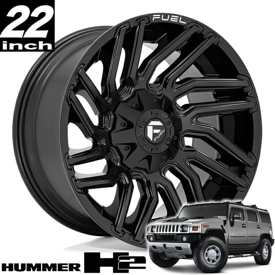 【楽天市場】FUEL OFFROAD (フューエルオフロード）TYPHOON (タイフーン) D776 グロスブラック 22インチアルミ ...