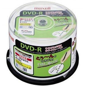 【楽天市場】maxell 録画用1-16倍速DVD-R120分CPRM対応50枚スピンドルケース 手描き用レーベルホワイト ...