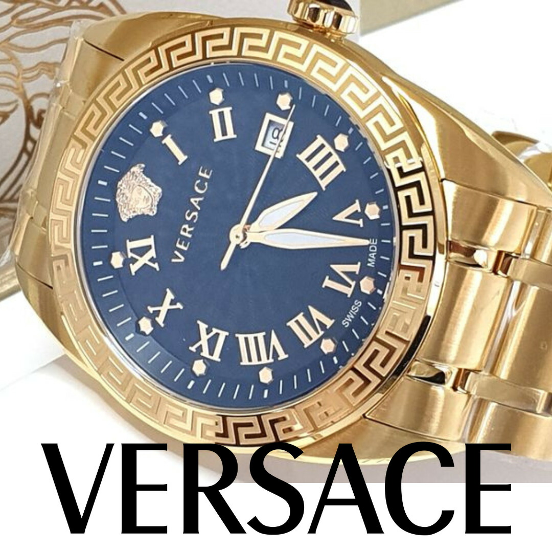【楽天市場】[日本未発売][VERSACE]ヴェルサーチ メンズ 腕時計 V-Sport II VFE160017 メンズ 42mm 5ATM ...