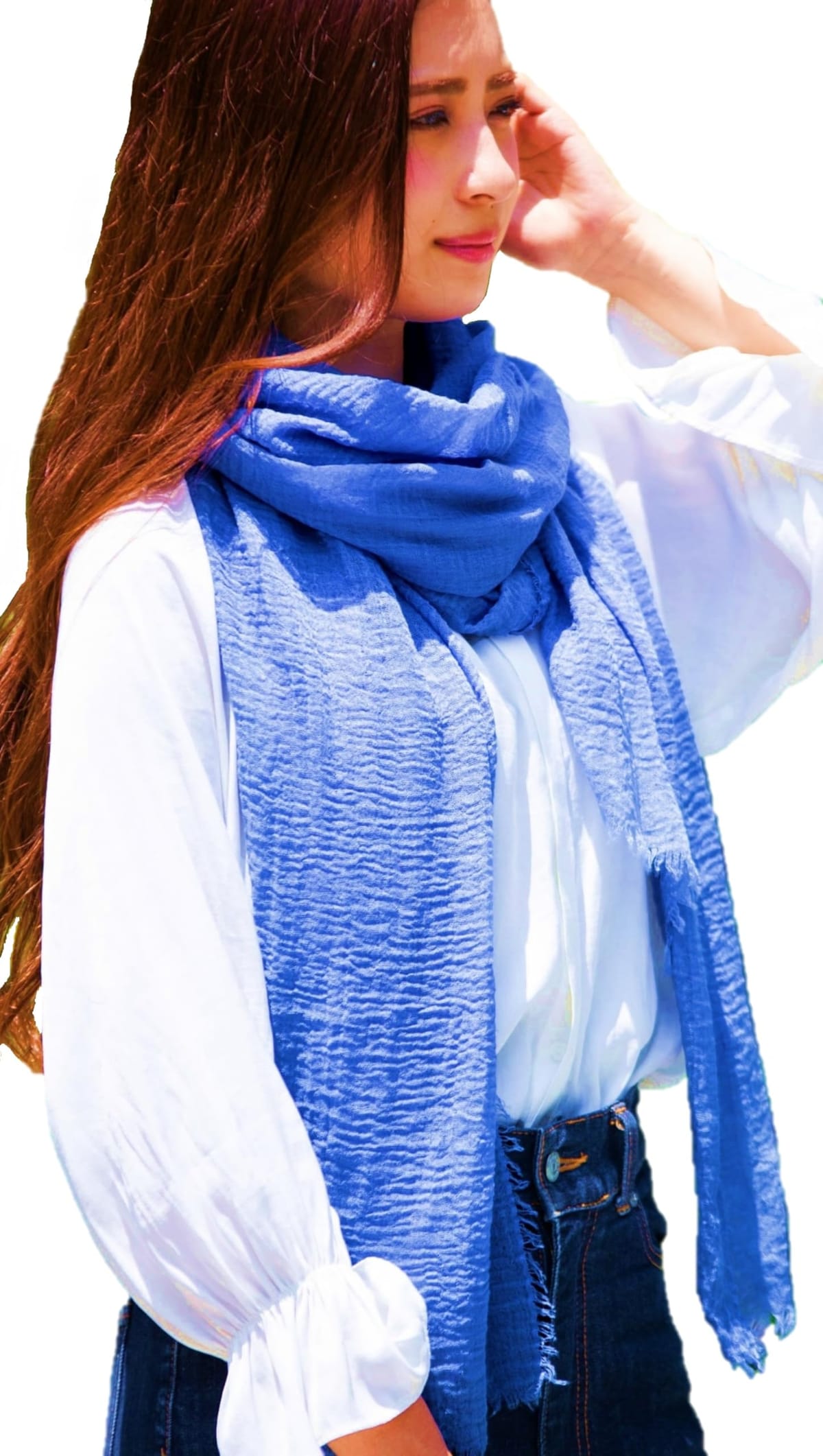 【楽天市場】[Harewith] スカーフ ストール 【 春 夏 】 レディース マフラー 薄手 大判 UVカット 紫外線対策 日焼け防止 【日本ブランド】 綿 冷房 冷感 母の日：UNDARBAR