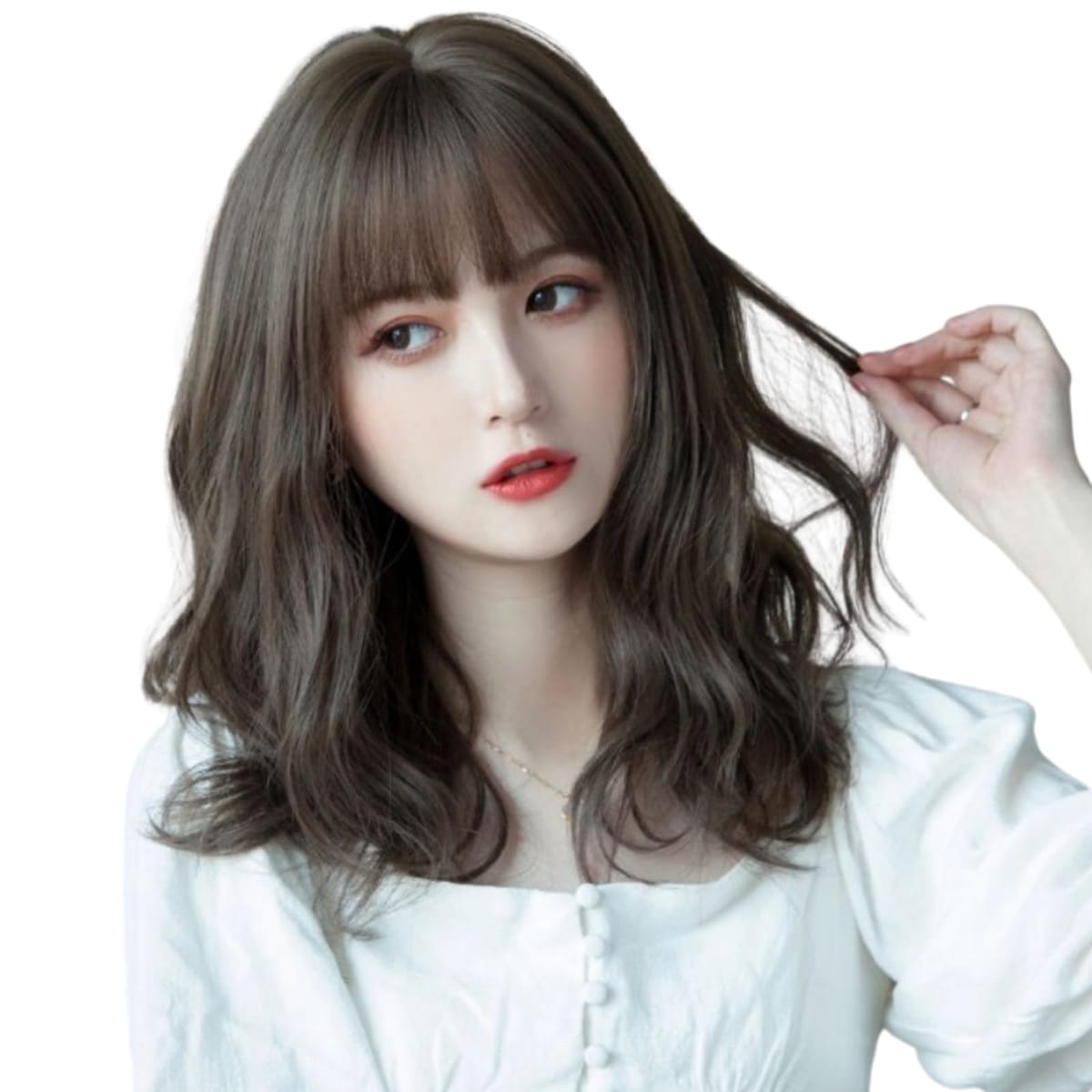 【楽天市場】【お買い物マラソン限定！最大5%OFF対象】 Quikaboo ウィッグ かつら ミディアム レディース ウェービー フルウィッグ カール セミロング 自然 小顔 パーマ 普段使い ...