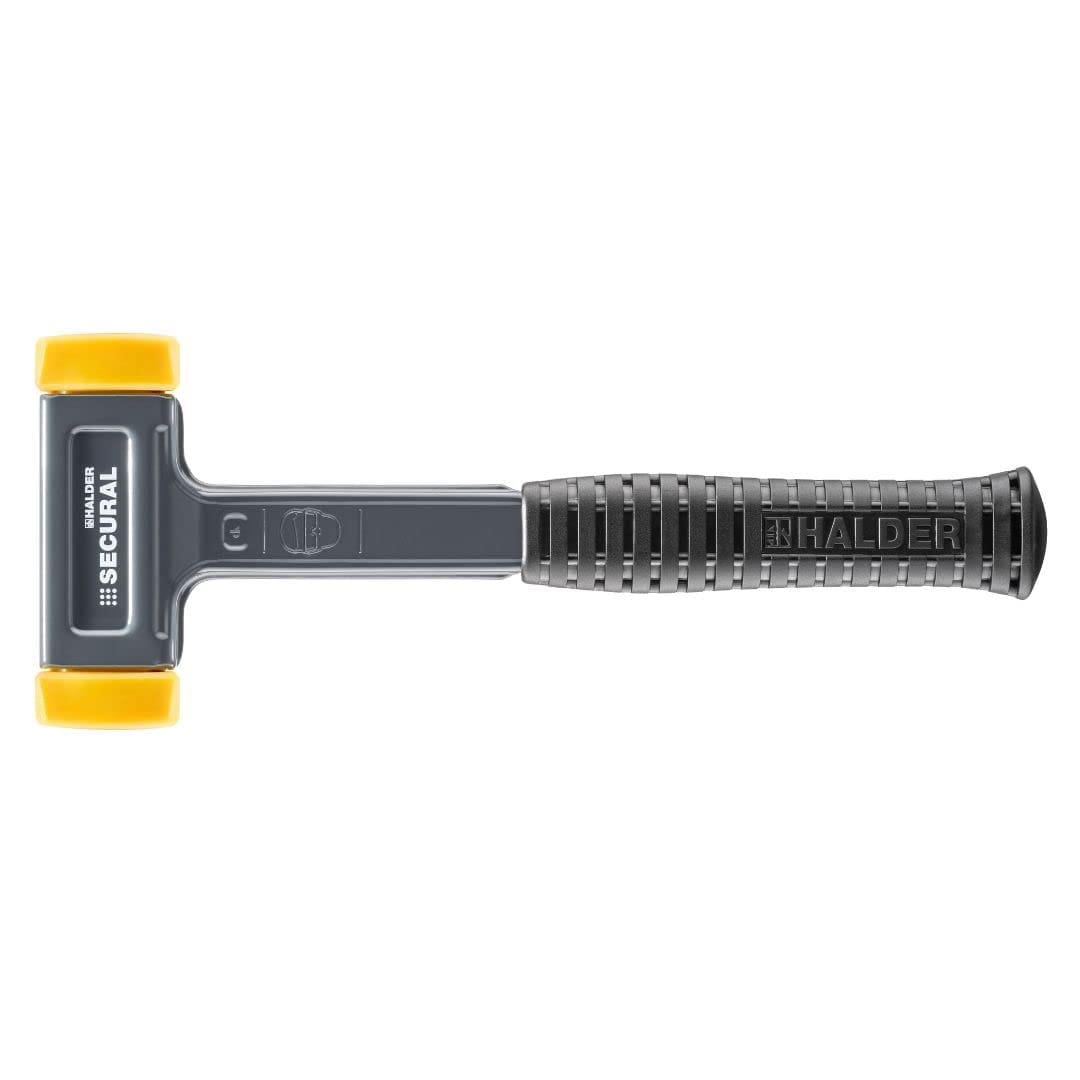 【楽天市場】ロームヘルド・ハルダー ハルダー (HALDER) ショックレス 無反動 セキューラル ハンマー ポリウレタン ( イエロー ) 径30×40 3380.040：UNDARBAR
