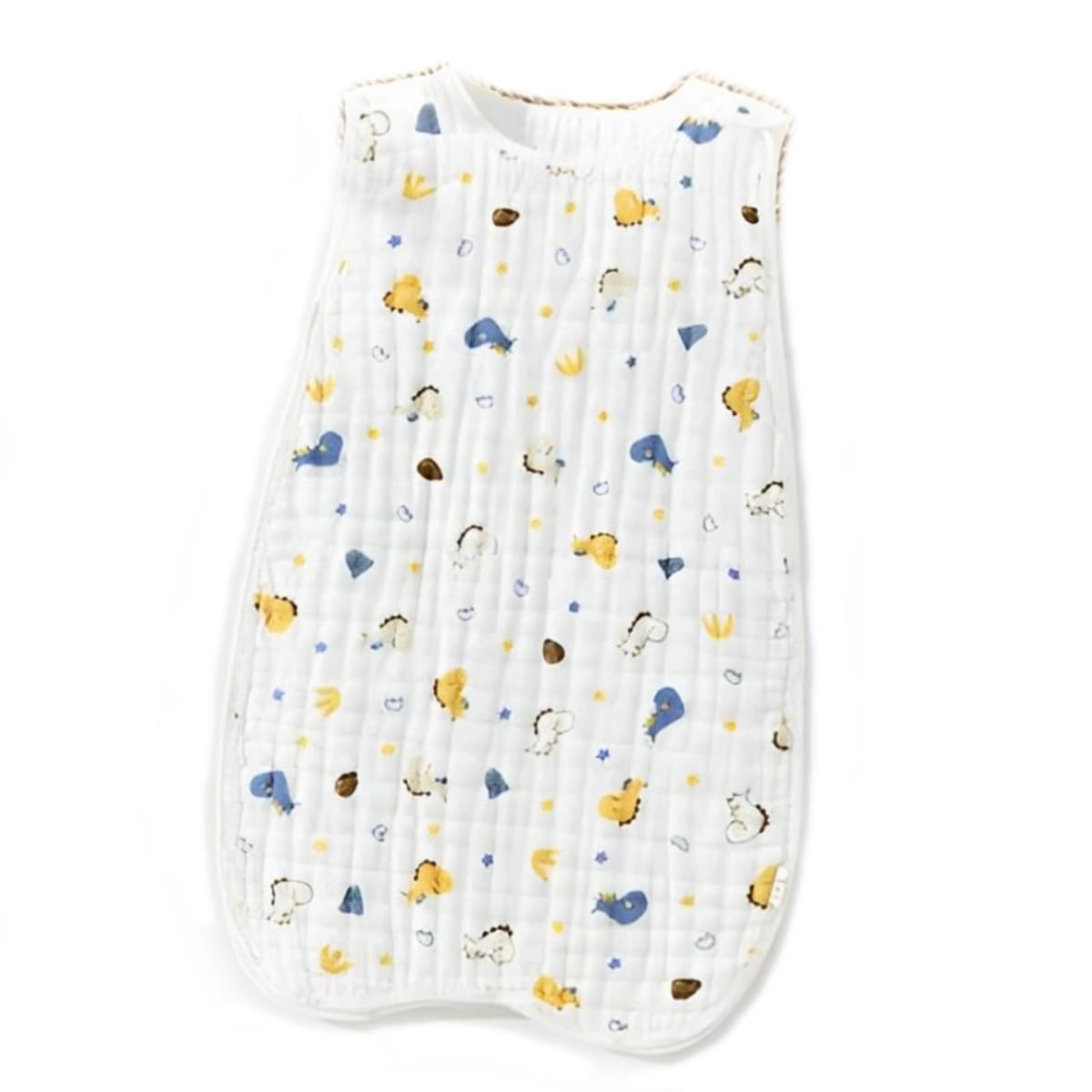 【楽天市場】B/C スリーパー キッズ 6重／4重ガーゼ 背中が薄い Lサイズ：UNDARBAR