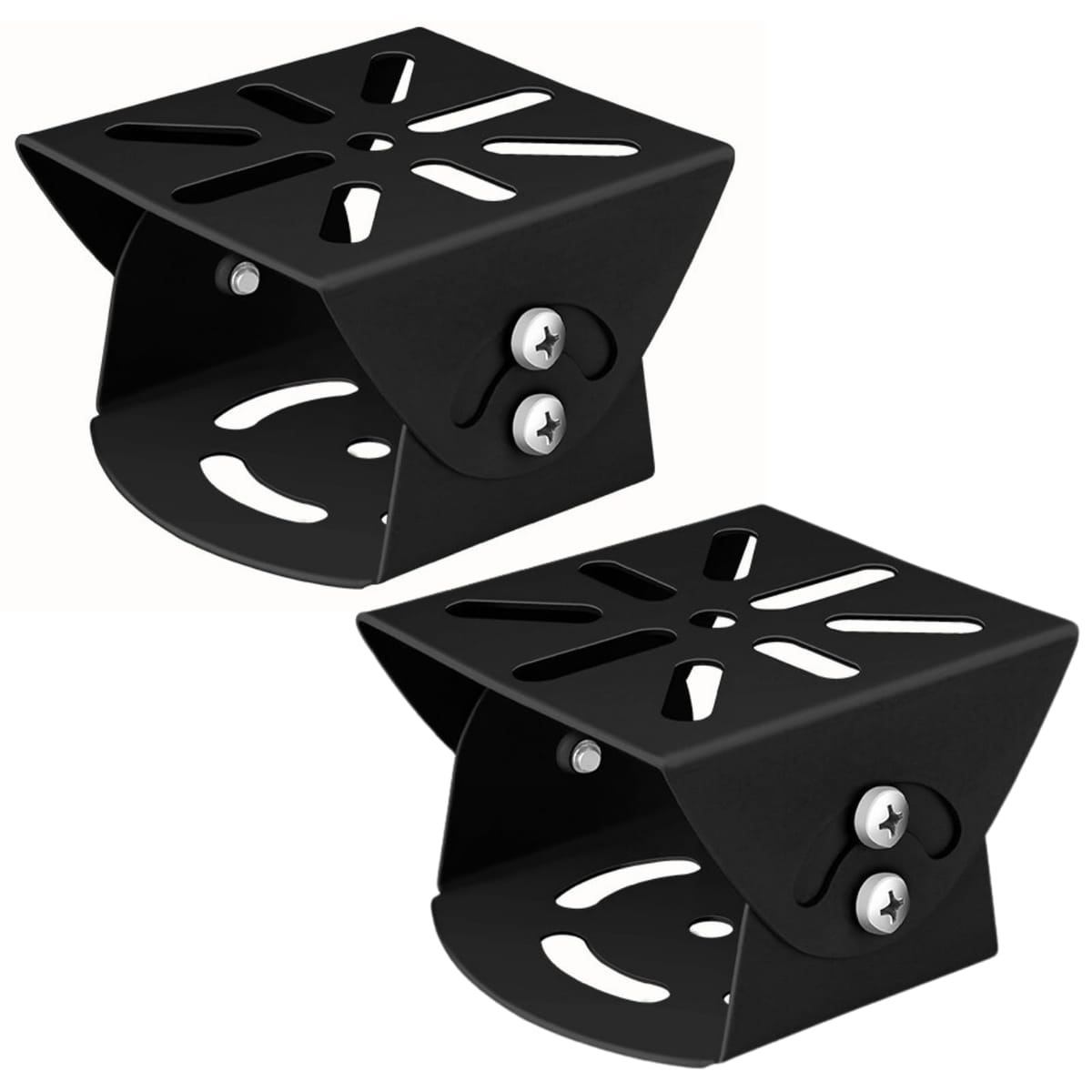 【楽天市場】Quikaboo 防犯カメラ 取付金具 カメラ ブラケット ハウジング 角度調節金具 防犯カメラ取付金具 防犯カメラアクセサリ ブラック 2個：UNDARBAR