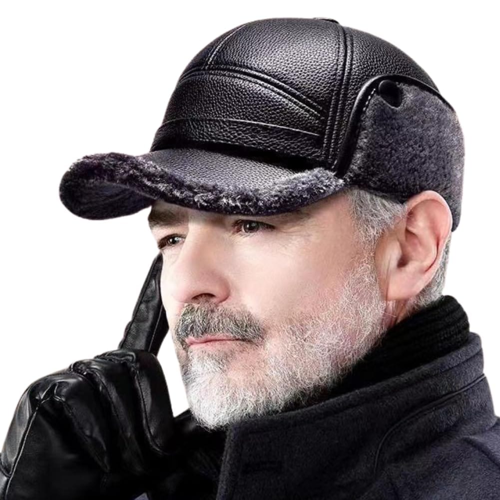 【楽天市場】【お買い物マラソン限定！最大5%OFF対象】 [ALVEIN] メンズ 耳当て付き 帽子 防寒 防風 キャップ 裏ボア ゴルフ コンパクト 紳士 屋外作業 登山 自転車 釣り ...
