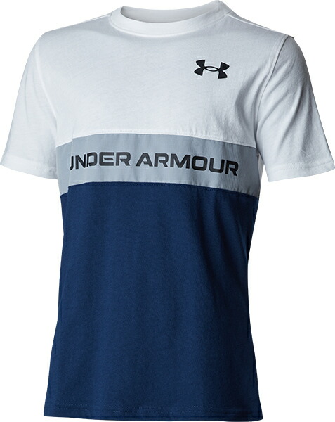 【楽天市場】公式 アンダーアーマー UNDER ARMOUR UA キッズ トレーニング カラーブロック コットン Tシャツトレーニング ...