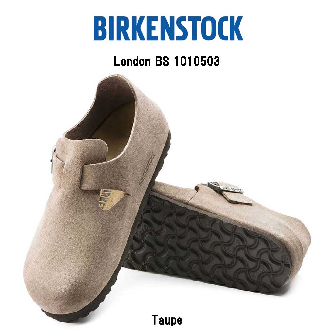 【楽天市場】(SALE)BIRKENSTOCK(ビルケンシュトック)ロンドン クロッグ シューズ レギュラー スエード レザー ベージュ ...