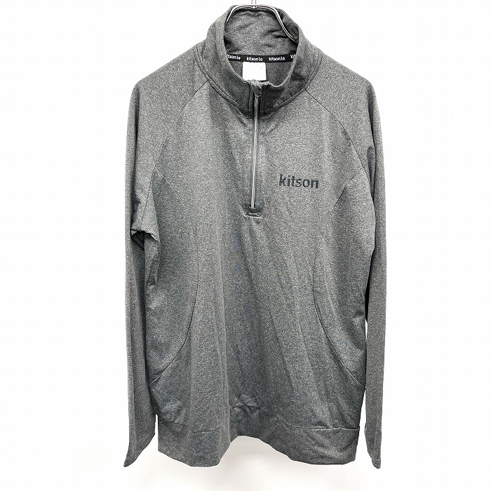 【楽天市場】【中古】Kitson キットソン LL XL レディース ハーフジップ カットソー Tシャツ ハイネック ラグラン 長袖 ...