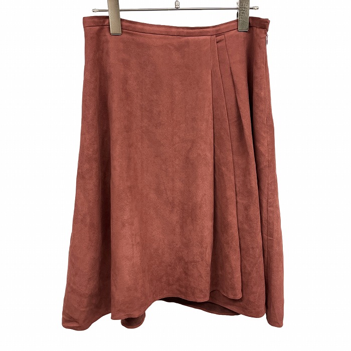 【楽天市場】【中古】UNITED ARROWS Green Label Relaxing フェイクスエード フレアスカート 巻きスカート風 裏地付き ポリ100% 38 ブラウン 茶 ...