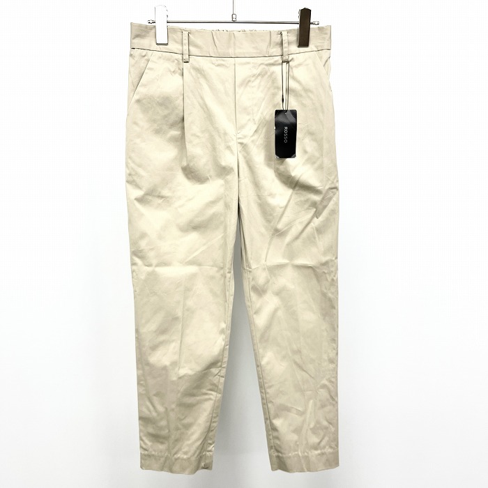 【楽天市場】【新品/訳アリ】URBAN RESEARCH ROSSO ロッソ 38 レディース 薄手 1タック テーパードパンツ 後ろゴム ウエストゴム 無地 ベージュ：Undo Rowa 楽天市場店