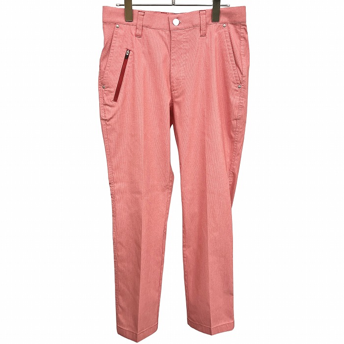 【楽天市場】【中古】ティゴラ TIGORA ゴルフ パンツ 細かい千鳥格子 ストレート ロゴパッチ ポリエステル×ナイロン×ポリウレタン 79 ピンク メンズ：Undo Rowa 楽天市場店