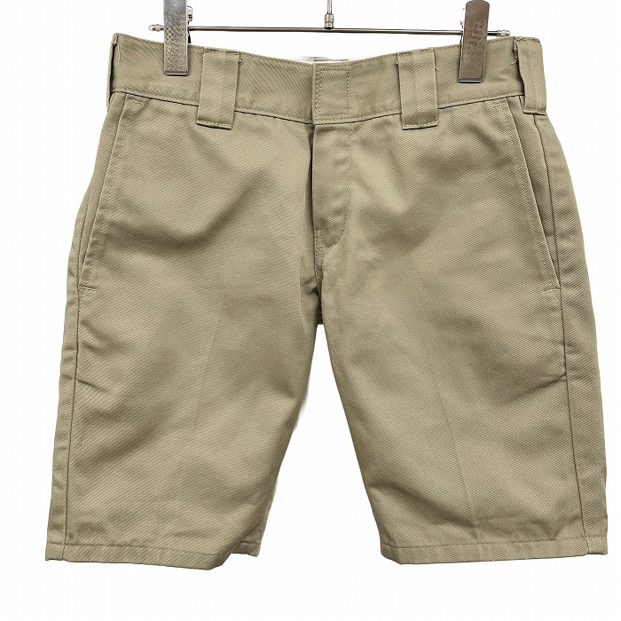 【楽天市場】【中古】ディッキーズ Dickies テーパードショーツ ショートパンツ ハーフパンツ ワークパンツ チノパン ポリ×綿 28 ベージュ系 メンズ：Undo Rowa 楽天市場店