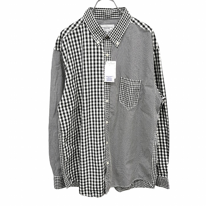 【楽天市場】ユニバーシティオブオックスフォード 【新品】University of Oxford シャツ チェック ボタンダウン 長袖 綿100% LL ブラック 黒×白 メンズ：Undo ...
