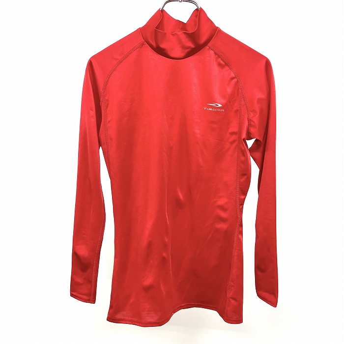 【楽天市場】【中古】TIGORA - M レディース アンダーシャツ プラクティスシャツ コンプレッション モックネック ストレッチ ラグラン 長袖 ポリなど 赤：Undo Rowa 楽天市場店