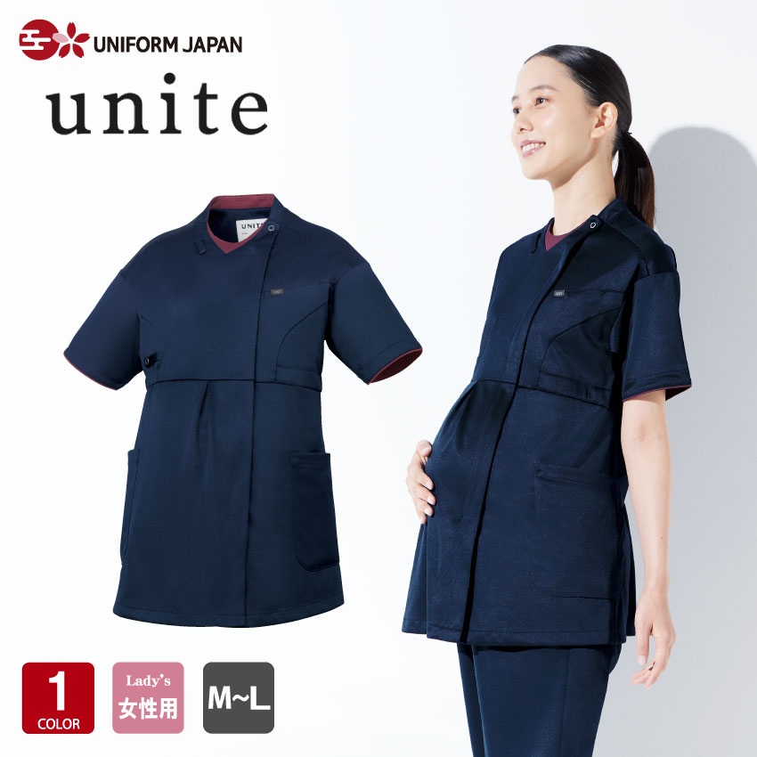 【楽天市場】マタニティスクラブ UN-0406 レディース 医療 クリニック ストレッチ UNITE チトセ CHITOSE：UNIFORM JAPAN