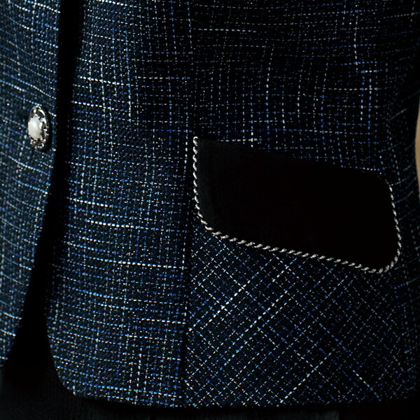 【楽天市場】受付接客 事務服 ベスト 12040 コスモツイード アンジョア：ワーキングユニフォームストア