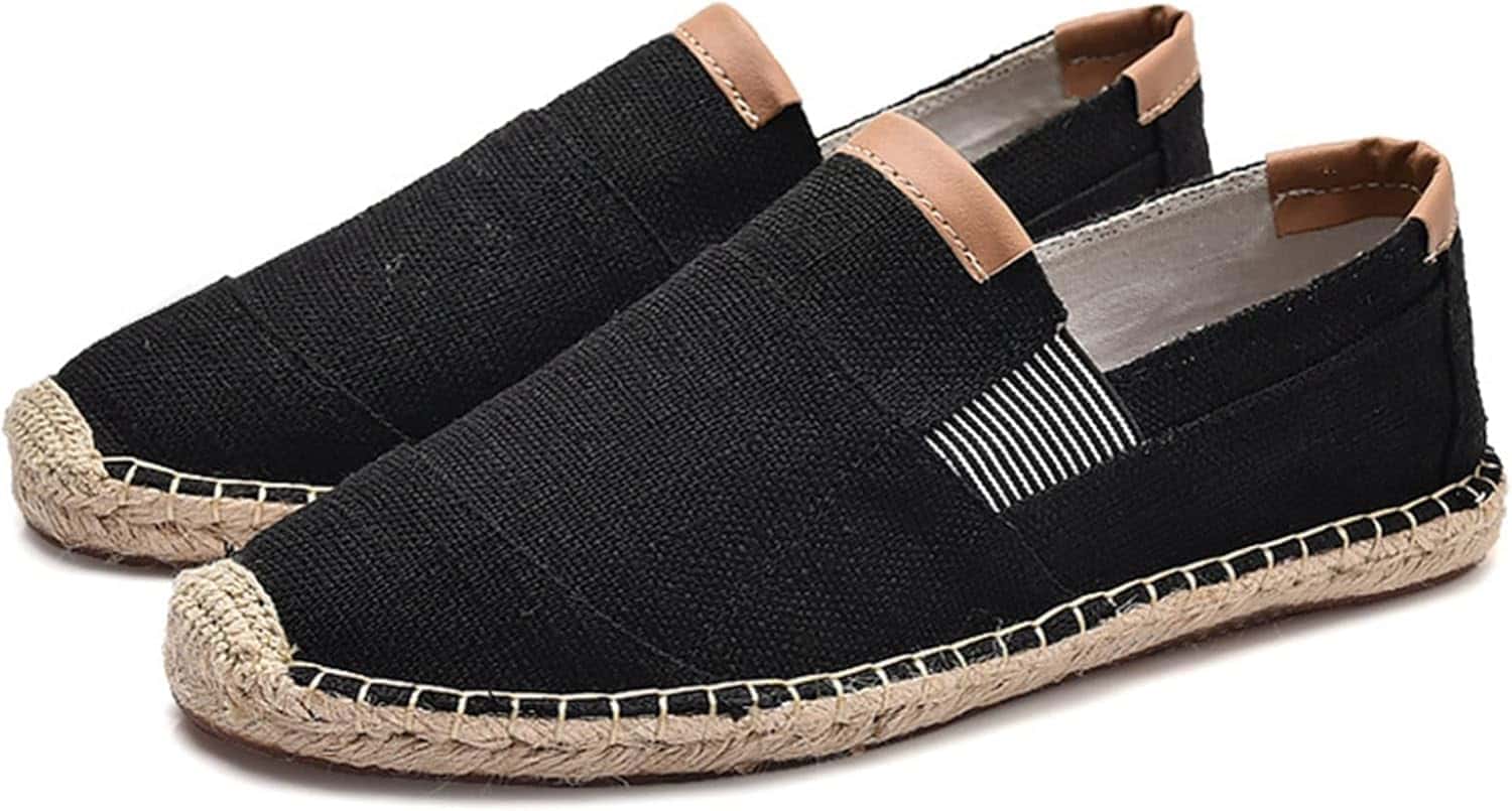 【楽天市場】スリップオン 無地 簡約 春夏秋靴 エスパドリーユ メンズ スリッポン キャッバス ジュート巻き 男性用 フラット 防臭 軽量 日常用 瞬足 リゾート お出かけ ウォーキング 父の ...