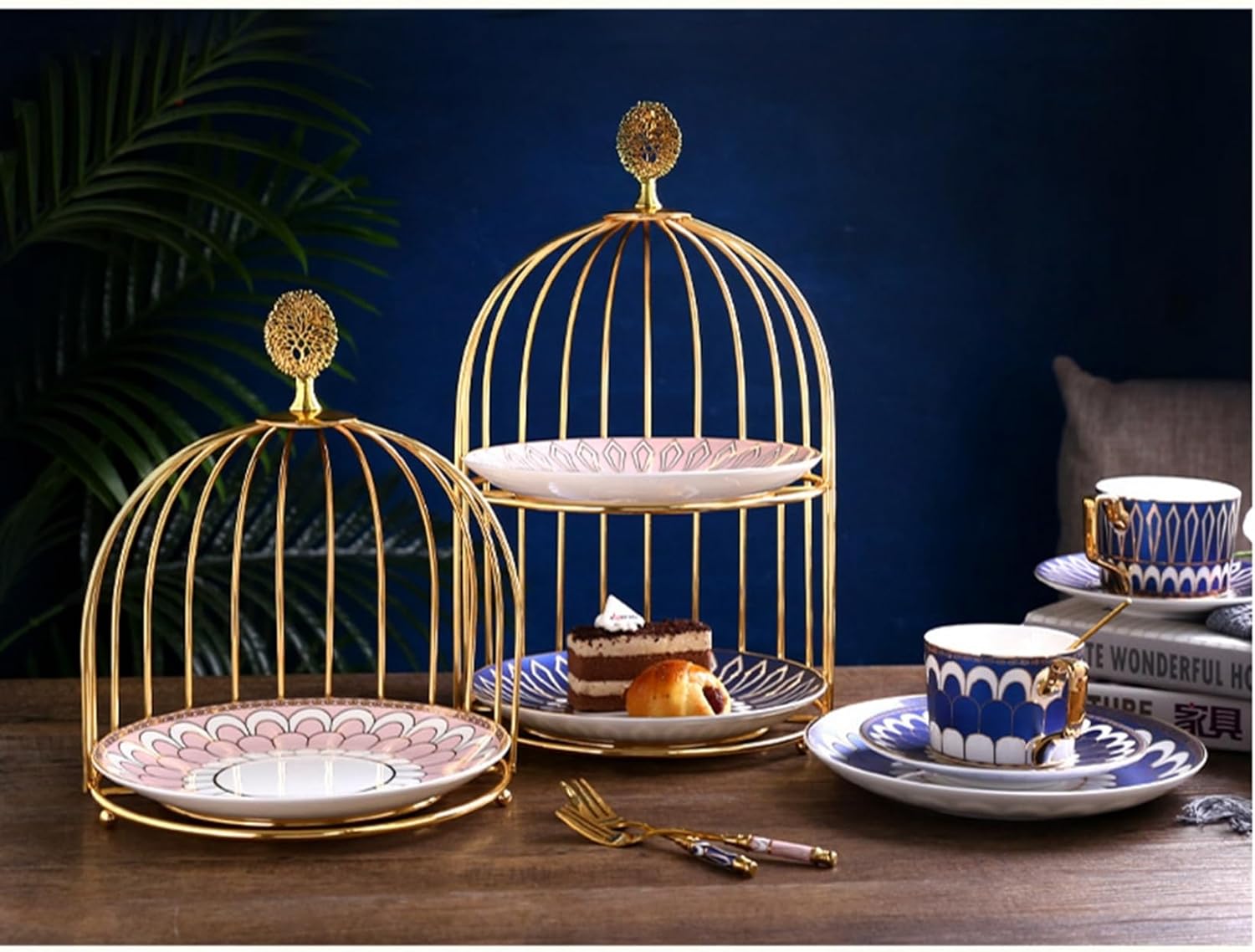 【楽天市場】ケーキ陳列台 セラミック 1層 2層 円形 花柄 コンパクト 収納ホルダー 誕生日 記念日 宴会テーブル ケーキデコレーションツール サービングプラッター：UNIIS通販