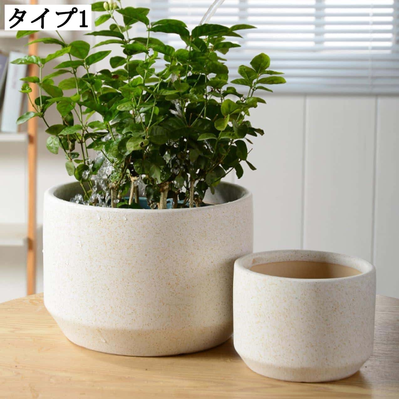 【楽天市場】大容量 大型 円柱型 陶器プランター 水切れ良い おしゃれなインテリア 植木鉢 鉢カバー フラワーポット 多肉植物の鉢 園芸 植木ポット ガーデニング用品 プレゼント ギフト 室内 ...