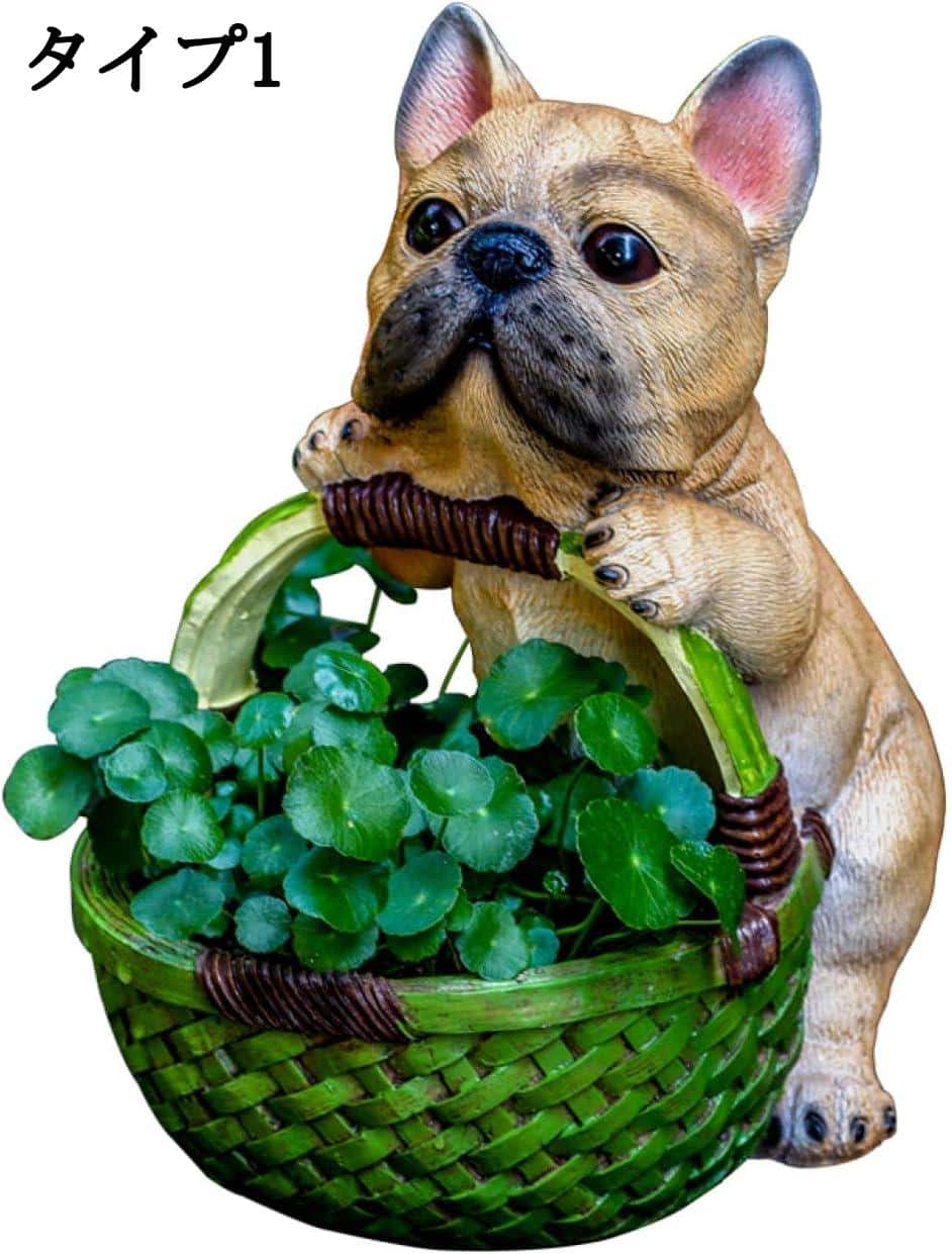 【楽天市場】オシャレ 動物型 プランター 猫 フレンチブルドッグ 可愛い 観葉植物ポット 多肉植物 盆栽用 ガーデニング用品 インテリア鉢 癒し植物 かわいいデザイン 水耕・土耕栽培対応 通気 ...