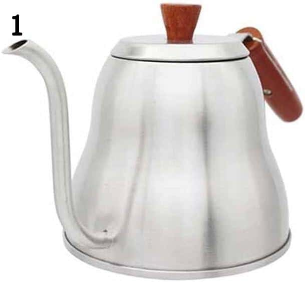 【楽天市場】やかん ガス火専用 燃焼ケトル 細口タイプ ステンレス 1.2L 大容量 湯沸かし ティーポット お洒落 調理器具 コーヒードリップポット IH対応 コーヒーポット ドリップ ...