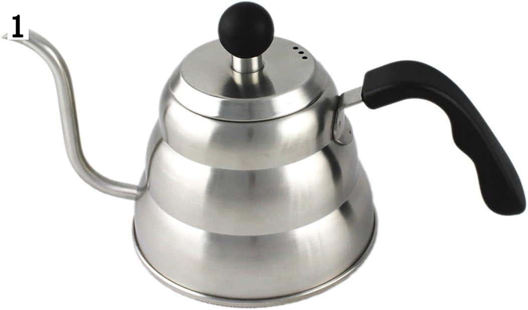 【楽天市場】ステンレス製 コーヒーポット IH対応 保温 蓋付き やかん ケトル おしゃれ ドリップポット 1L 注ぎやすい ハンドドリップ ステンレス 1.2L 燃焼ケトル ティーポット ...
