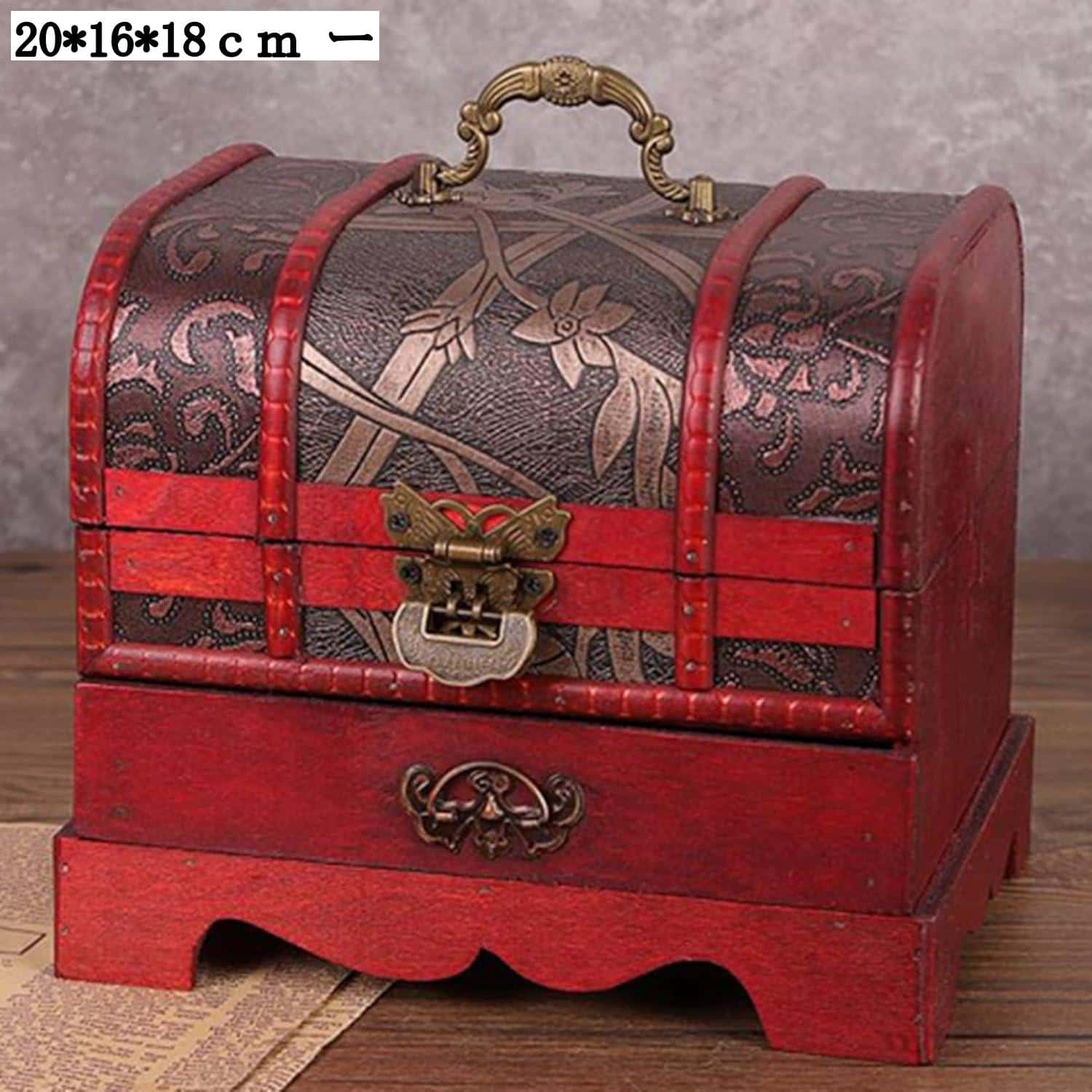 【楽天市場】引き出し式 ジュエリーボックス 木製 鍵付き 大容量 アクセサリー収納 持ち運び 小物整理 収納兼用 撥水：UNIIS通販