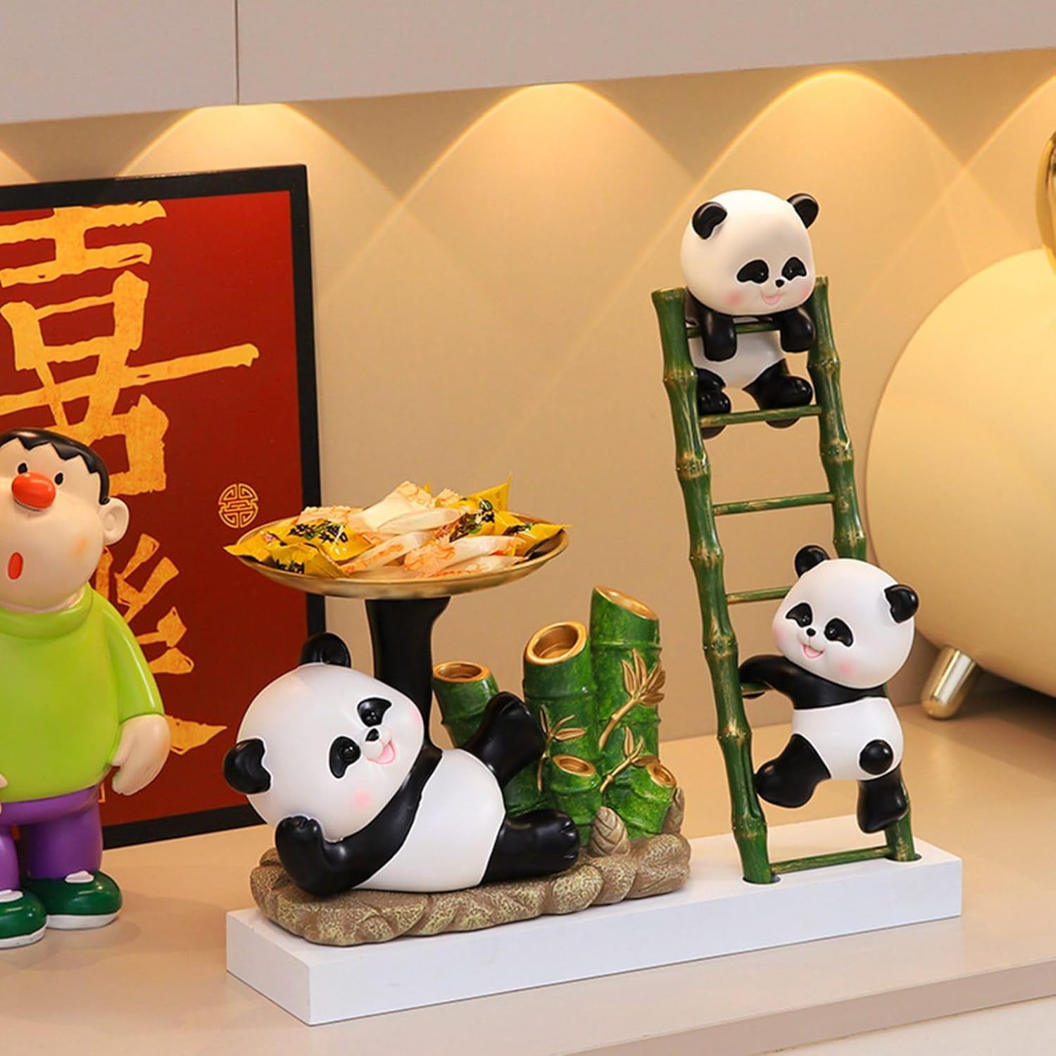 【楽天市場】招き猫 置物 寝そべり 猫 さん トレイ 小物 収納 キー 鍵 玄関 インテリア 雑貨 おしゃれ 可愛い 面白い 多機能 樹脂 製 彫刻 装飾 動物 像 プレゼント ギフト 誕生日 ...