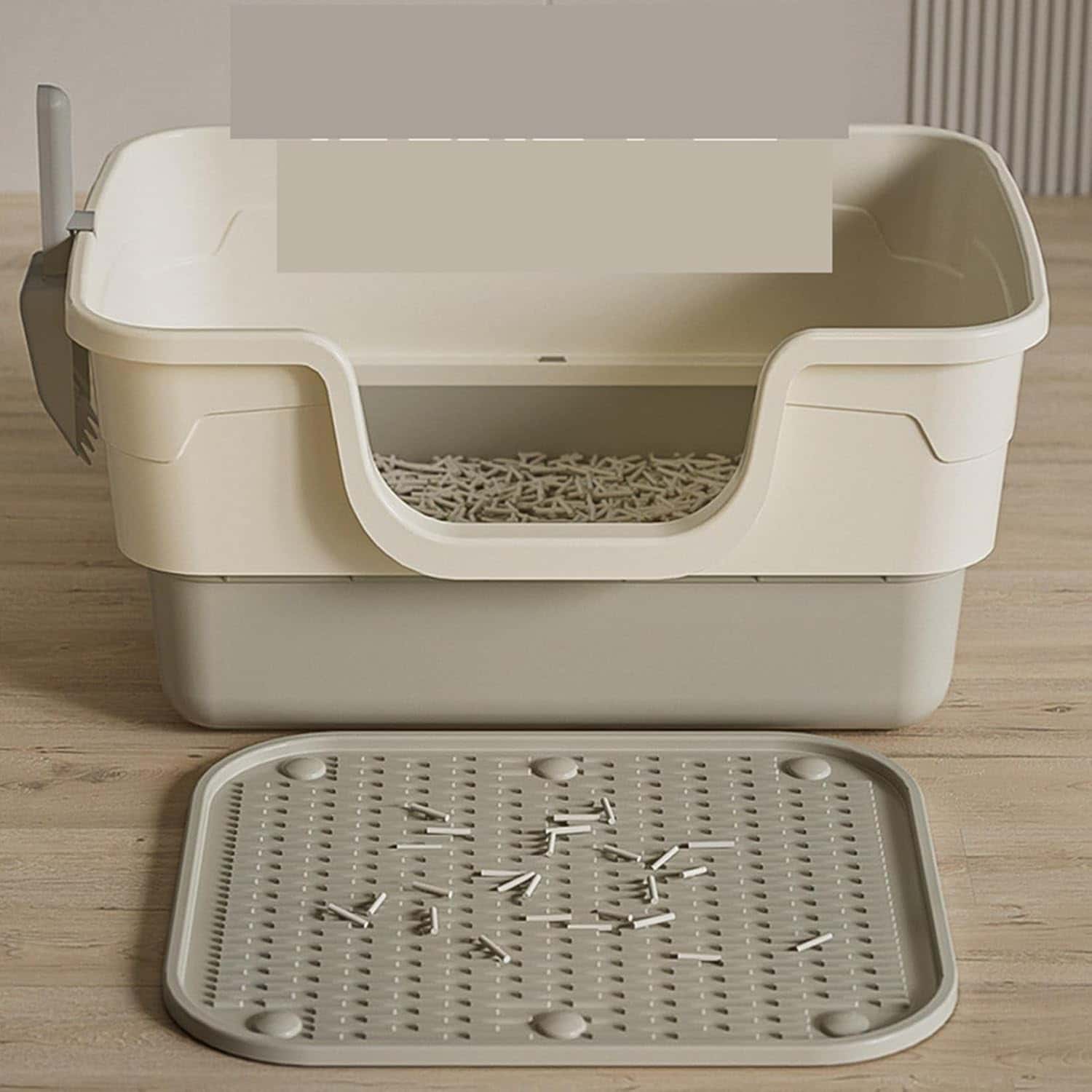 【楽天市場】猫犬用トイレトレー ワイド設計 はみ出し防止オープントップ ペット用トイレトレー 簡単掃除 清潔維持用：UNIIS通販