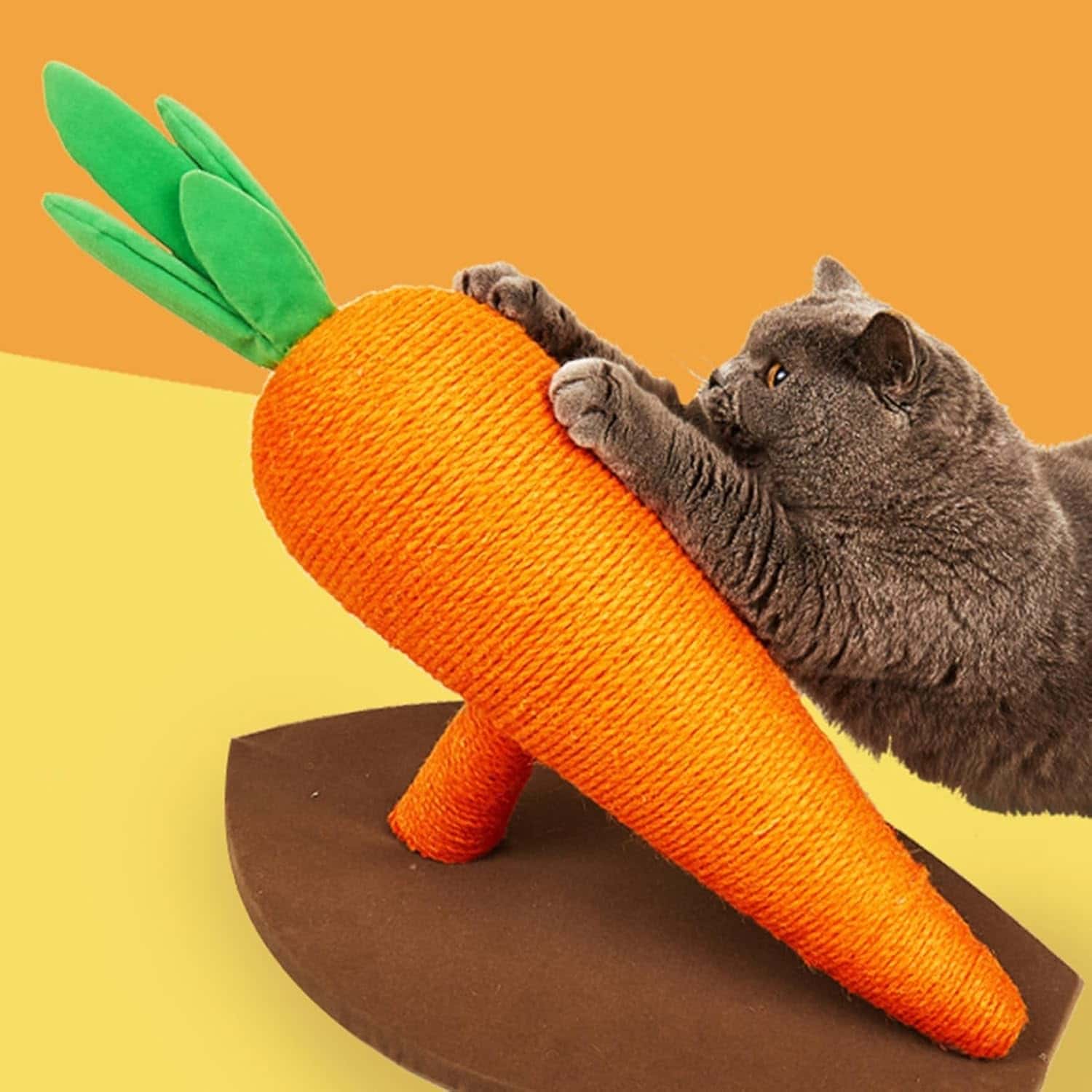 【楽天市場】猫爪磨き おもちゃ付 縦置き 斜め式 天然ザイザル麻 高密度 爪とぎ 壁や家具の保護 ストレス解消 運動不足解消 お洒落 猫用品：UNIIS通販