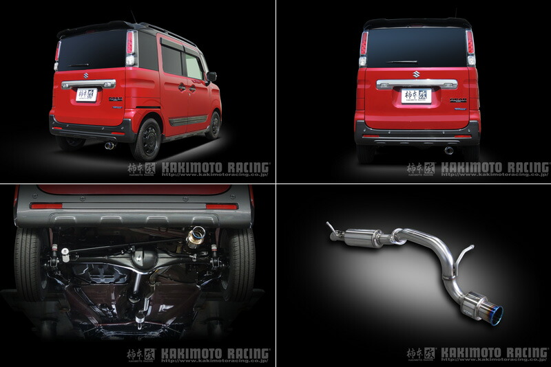 【楽天市場】[柿本_改]DAA,4AA-MK53S スペーシアギア_4WD(R06A WA05A / 0.66 / Turbo_H30/12～)用マフラー[GTbox 06&S][S44338 ...