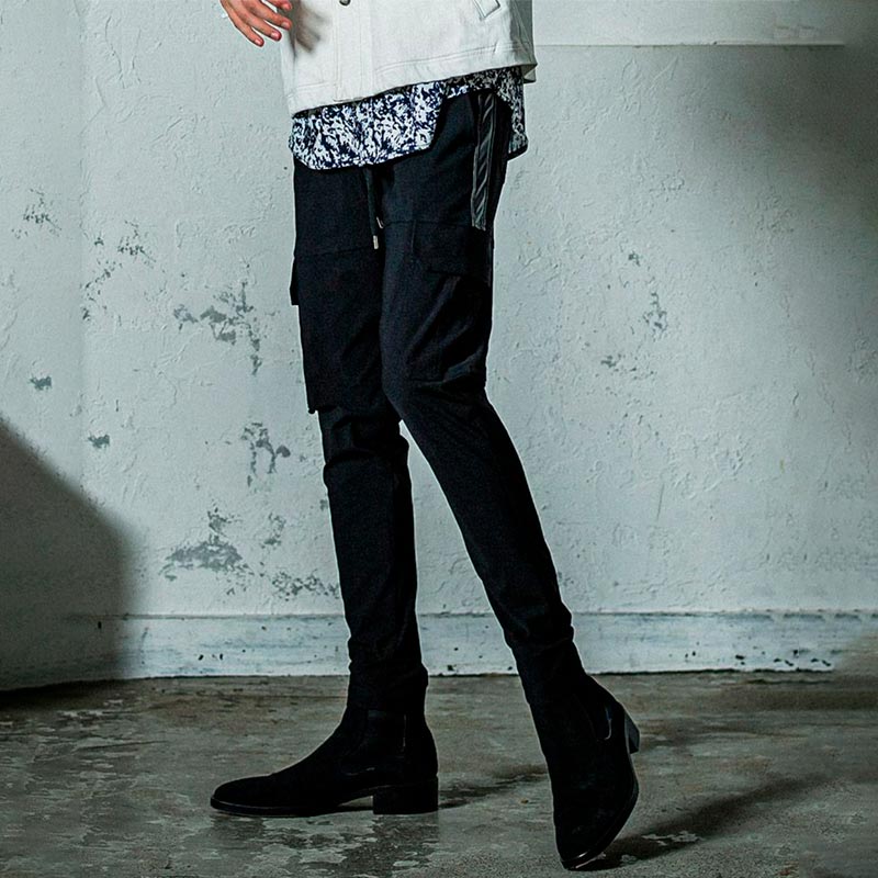 【楽天市場】RESOUND CLOTHING リサウンドクロージング BASIC-ST-010 Darrell cargo PT BKBK ナイロン カーゴパンツ ダレル 2025年春夏 送料 ...