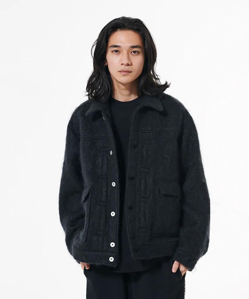 【楽天市場】【DISCOVEREDディスカバード】MOHAIR SHAGGY 2ND G BLOUSON(2色)(BOULSON,ブルゾン ...