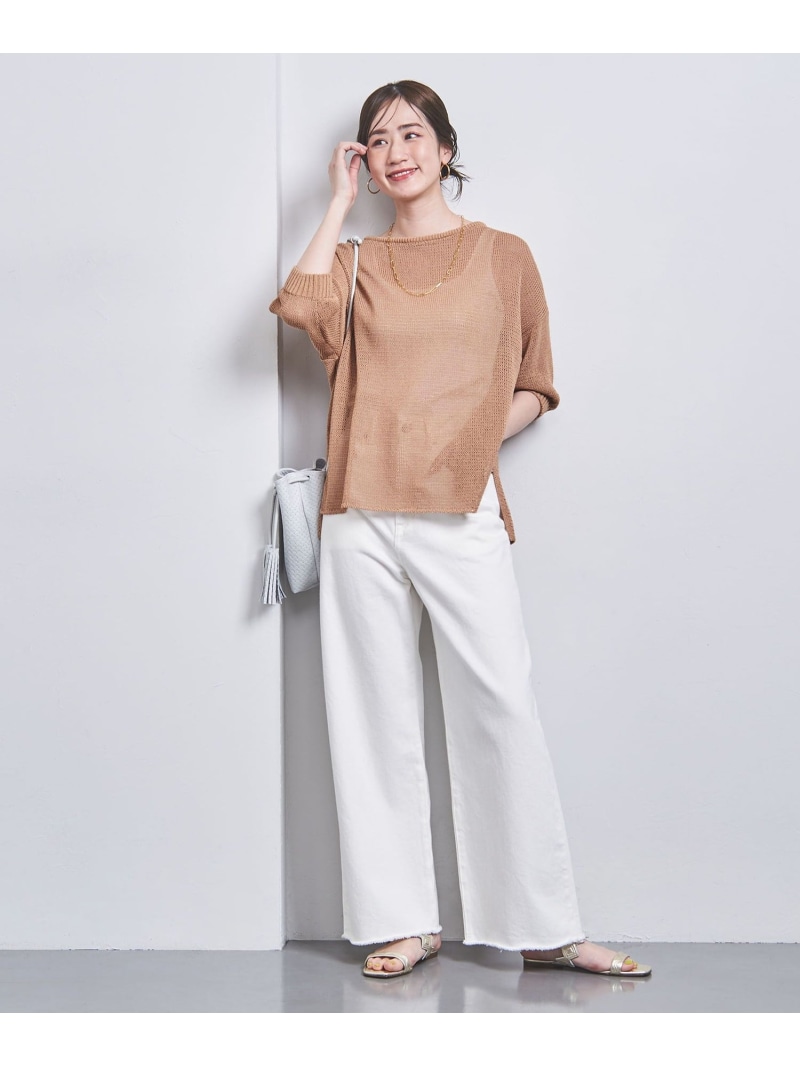 【楽天市場】【SALE／30%OFF】ペーパー ショートスリーブ ニット UNITED ARROWS ユナイテッドアローズ アウトレット ...