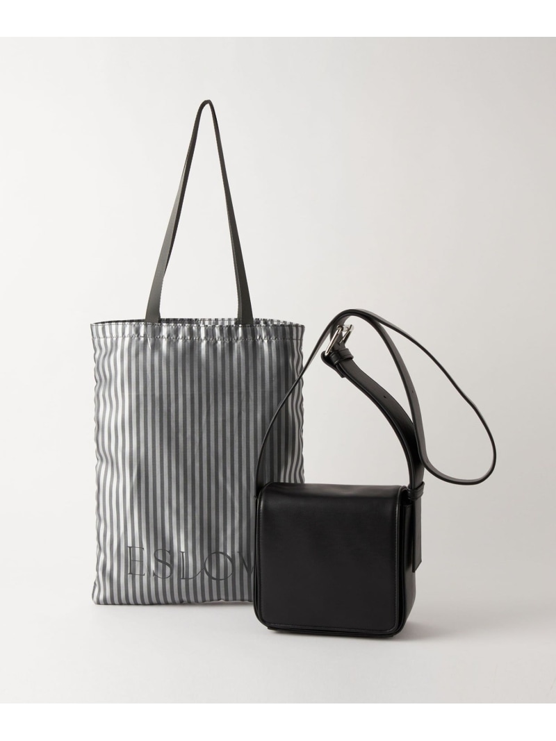 【楽天市場】【SALE／70%OFF】【別注】＜ESLOW＞ BOX 2WAY ショルダーバッグ (エコバッグ付き) UNITED ...