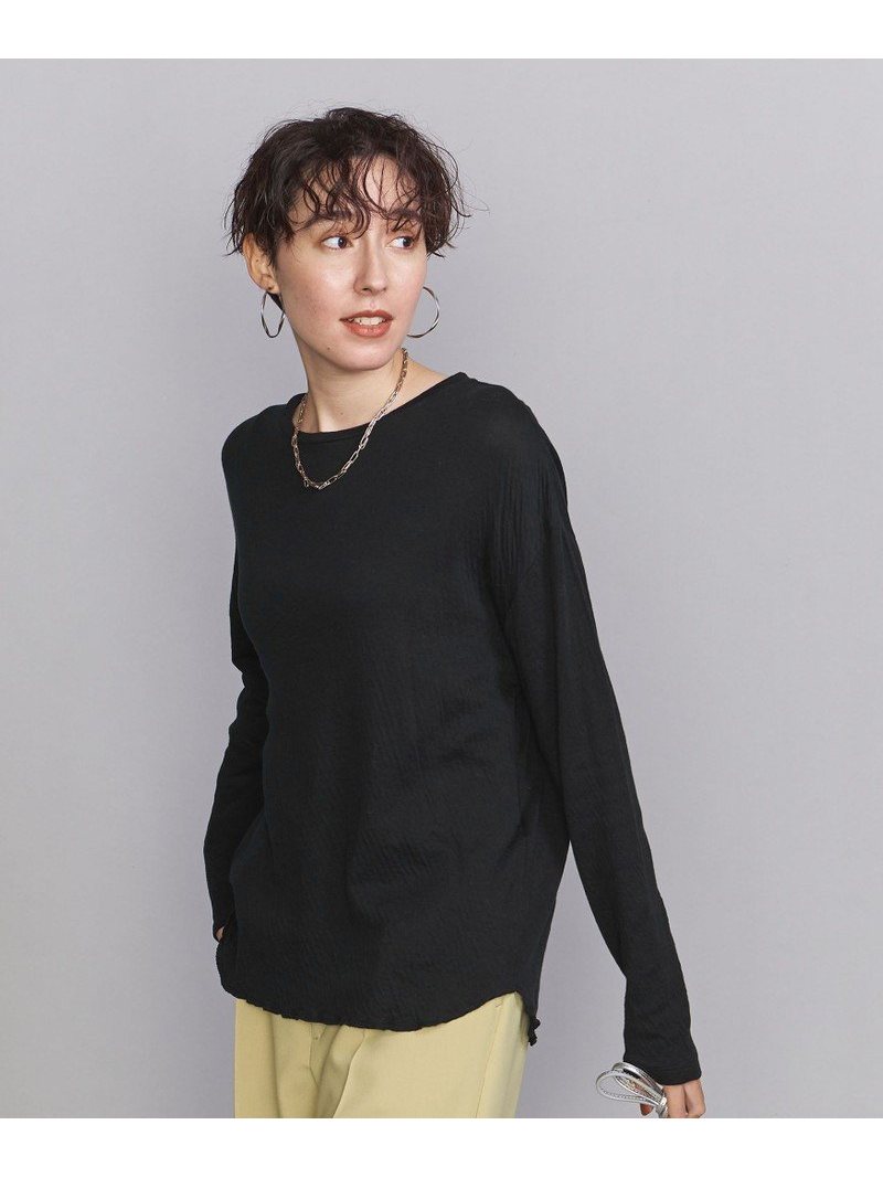 【楽天市場】【SALE／80%OFF】BY コットンガーゼ クルーネックカットソー プルオーバー -ウォッシャブル- BEAUTY&YOUTH ...