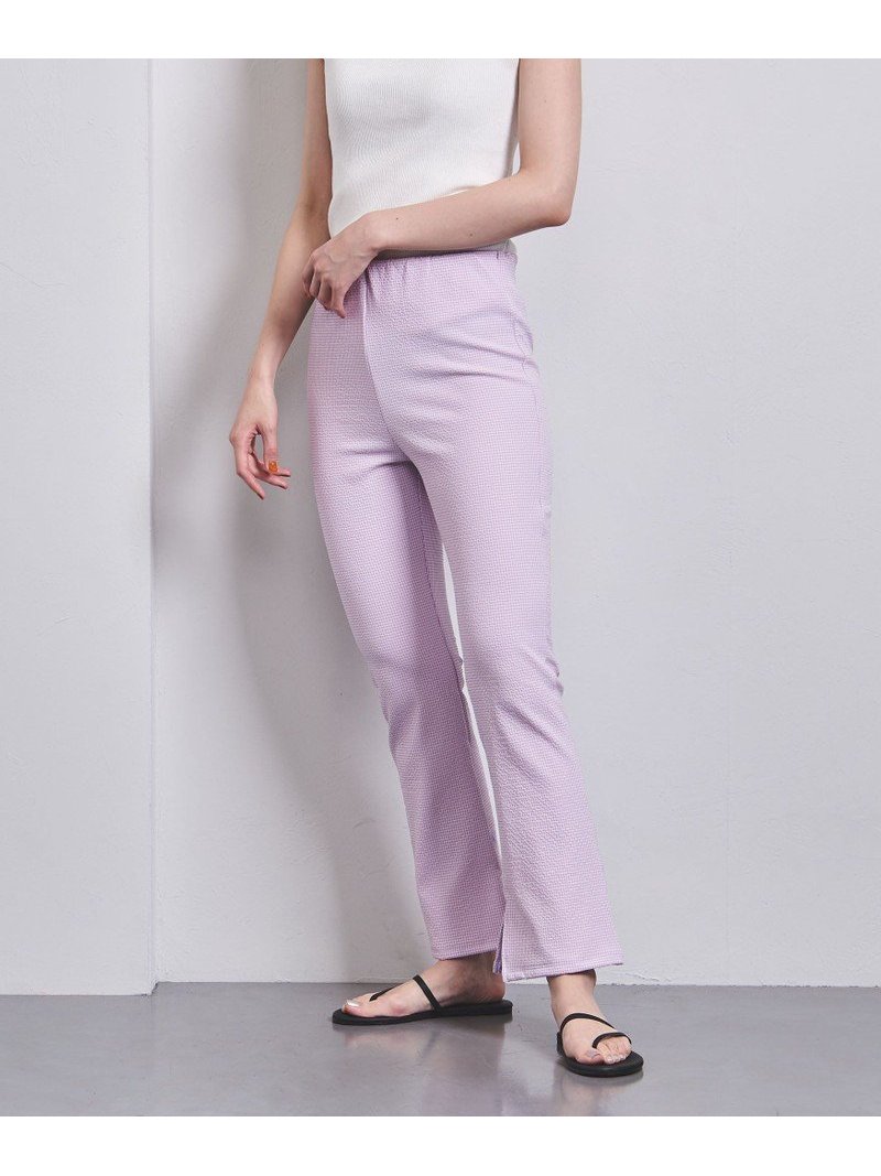 【楽天市場】【SALE／70%OFF】＜TAARA clothing(タアラ クロージング)＞CHK フレア レギンス UNITED ...