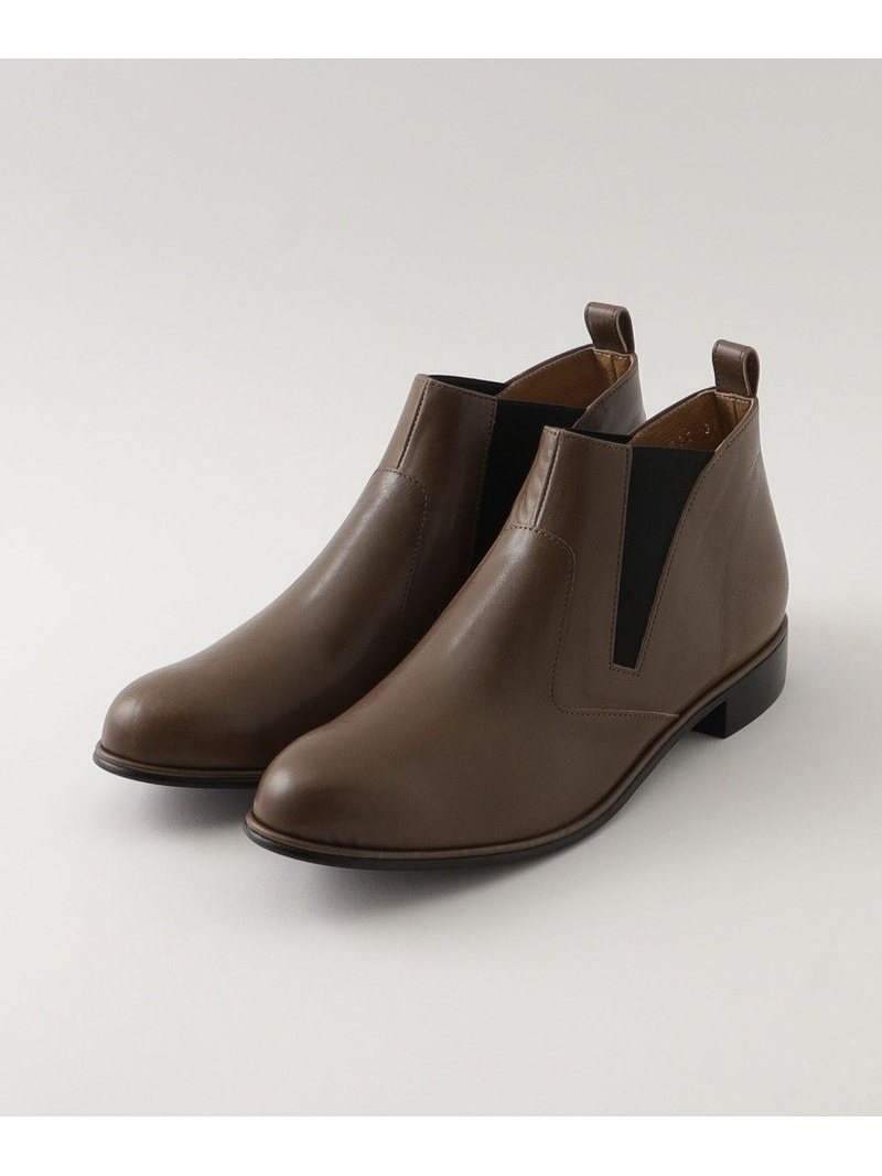 【楽天市場】【SALE／70%OFF】＜Steven Alan＞LEATHER FLAT SIDE GOA SHOES/ショートブーツ ...